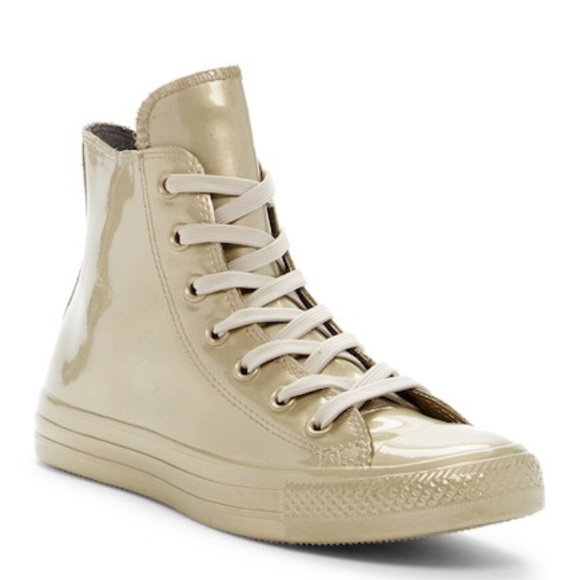 Converse | Shoes | Converse Chuck Taylor All Star Metallic High Tops ...